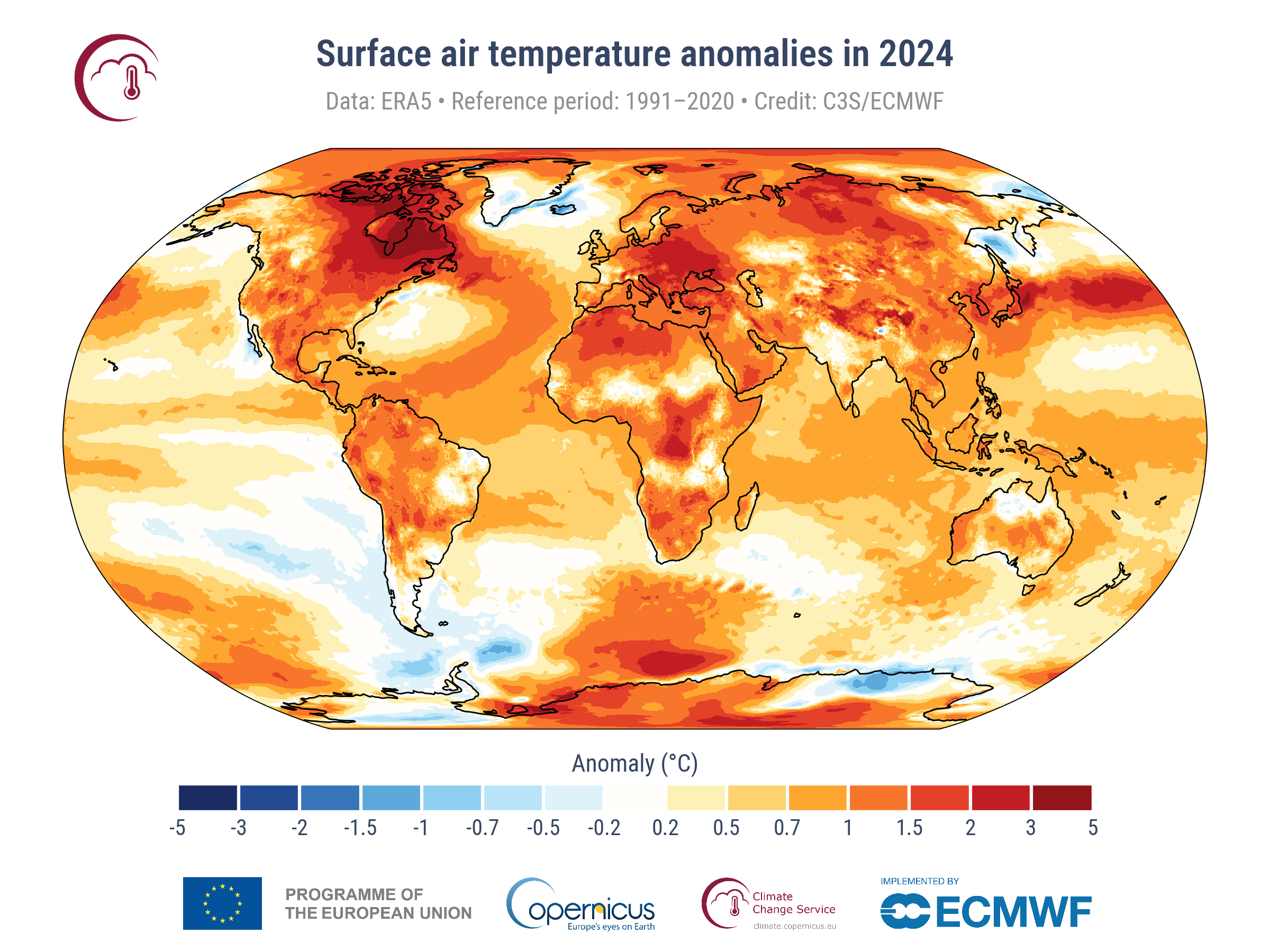 Copernicus Global Climate Report: 2024 warmest year on record ...