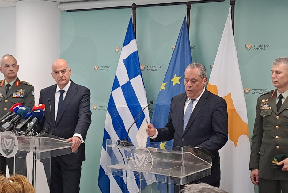 Defence Ministers: Cyprus-Greece pillars of security in the region ...