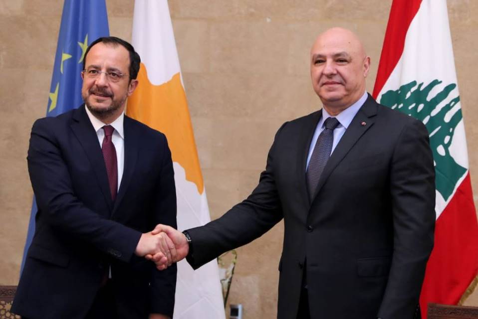 Lebanese President expresses thanks to Cyprus - Sigmalive English