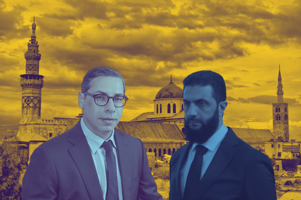 Kombos meets with Syrian transitional leader and FM in Damascus ...