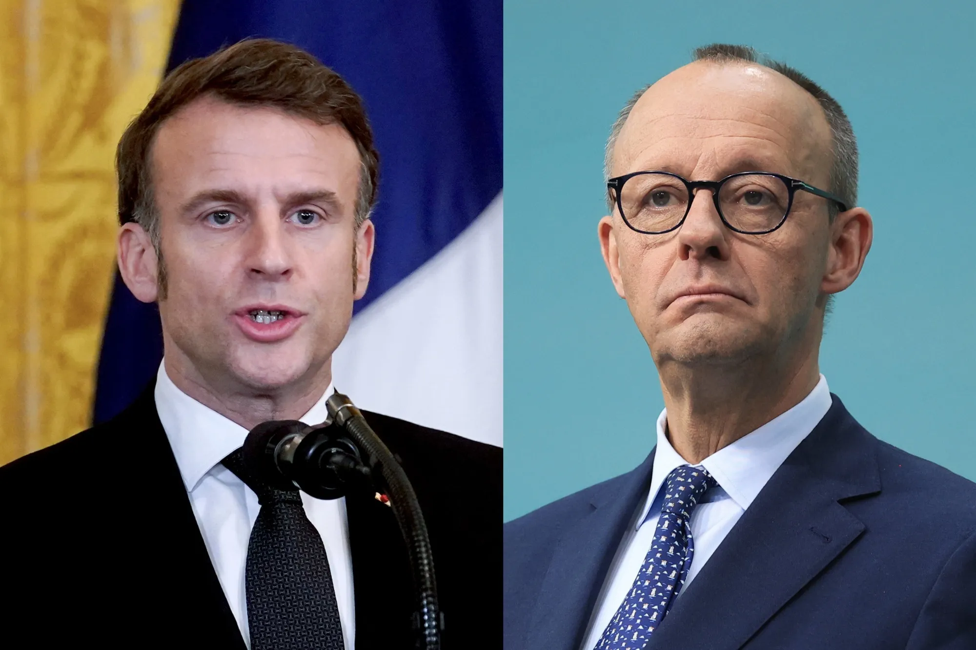 Macron and Merz pledge to strengthen Franco-German relations ...