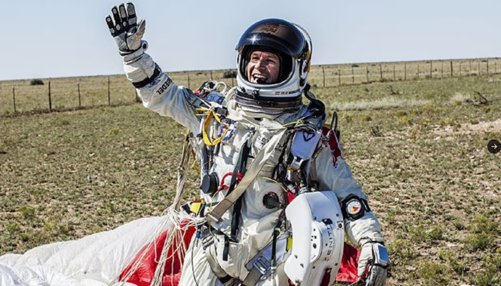 Man who jumped from edge of space dies paragliding - Sigmalive English