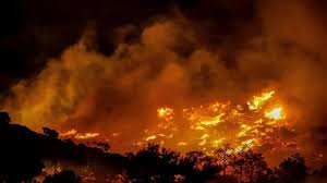 Limassol fire reached Kyvides and Souni, situation is not good ...