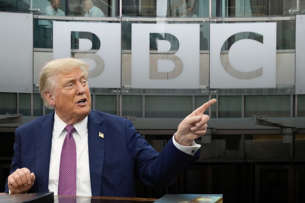 Trump threatens to sue BBC over edited speech - Sigmalive English