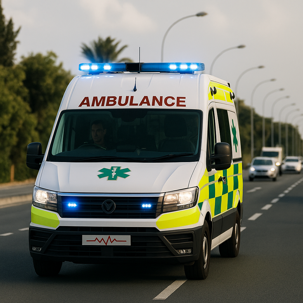 Police clarification on ambulance priority on the roads - Sigmalive English