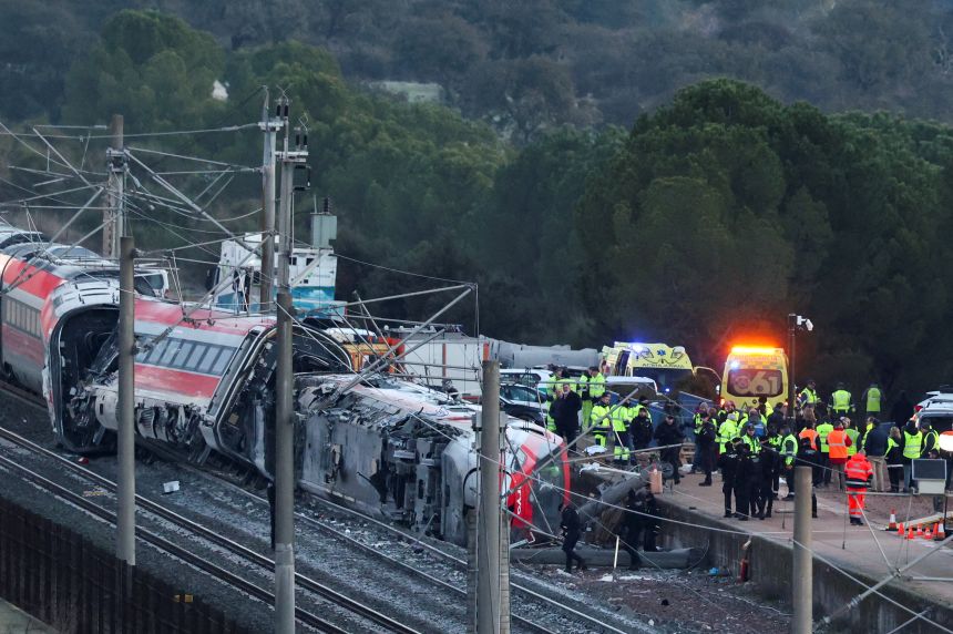 Spain train crash kills at least 39 in Andalusia - Sigmalive English