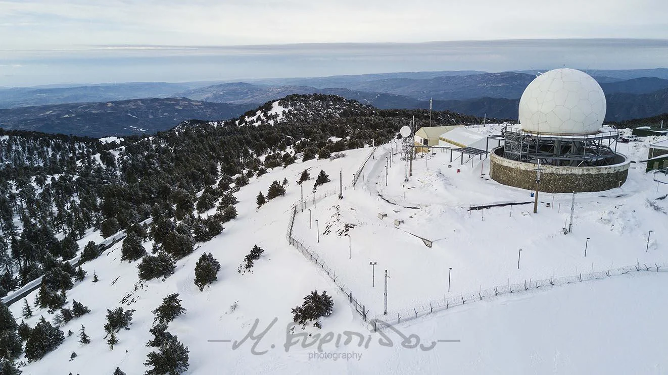Cold wave brings low temperatures and snow to mountains - Sigmalive English