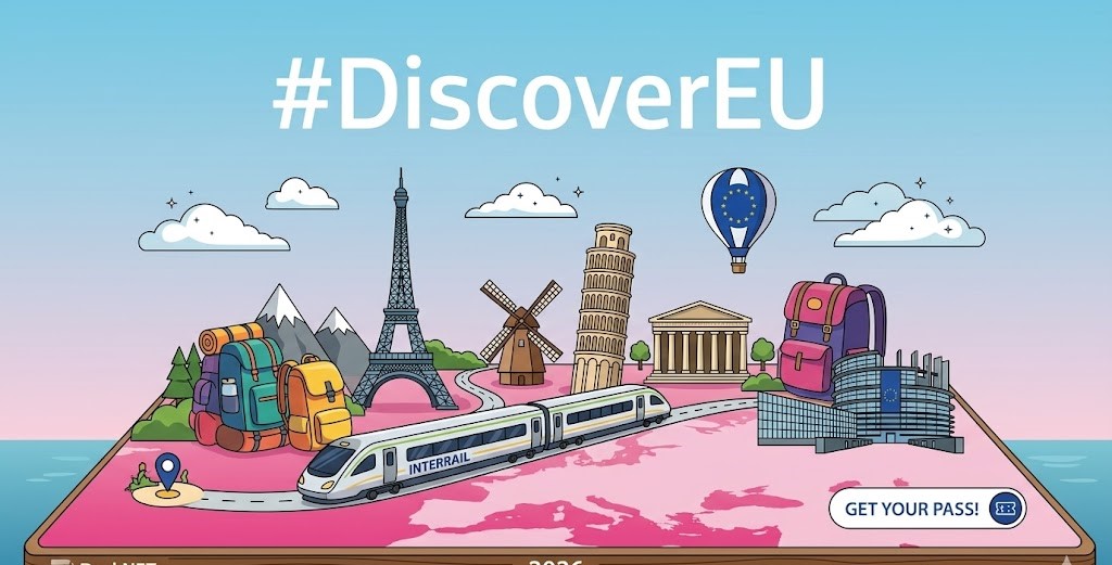 DiscoverEU travel programme opens for 18-year-olds in Europe ...
